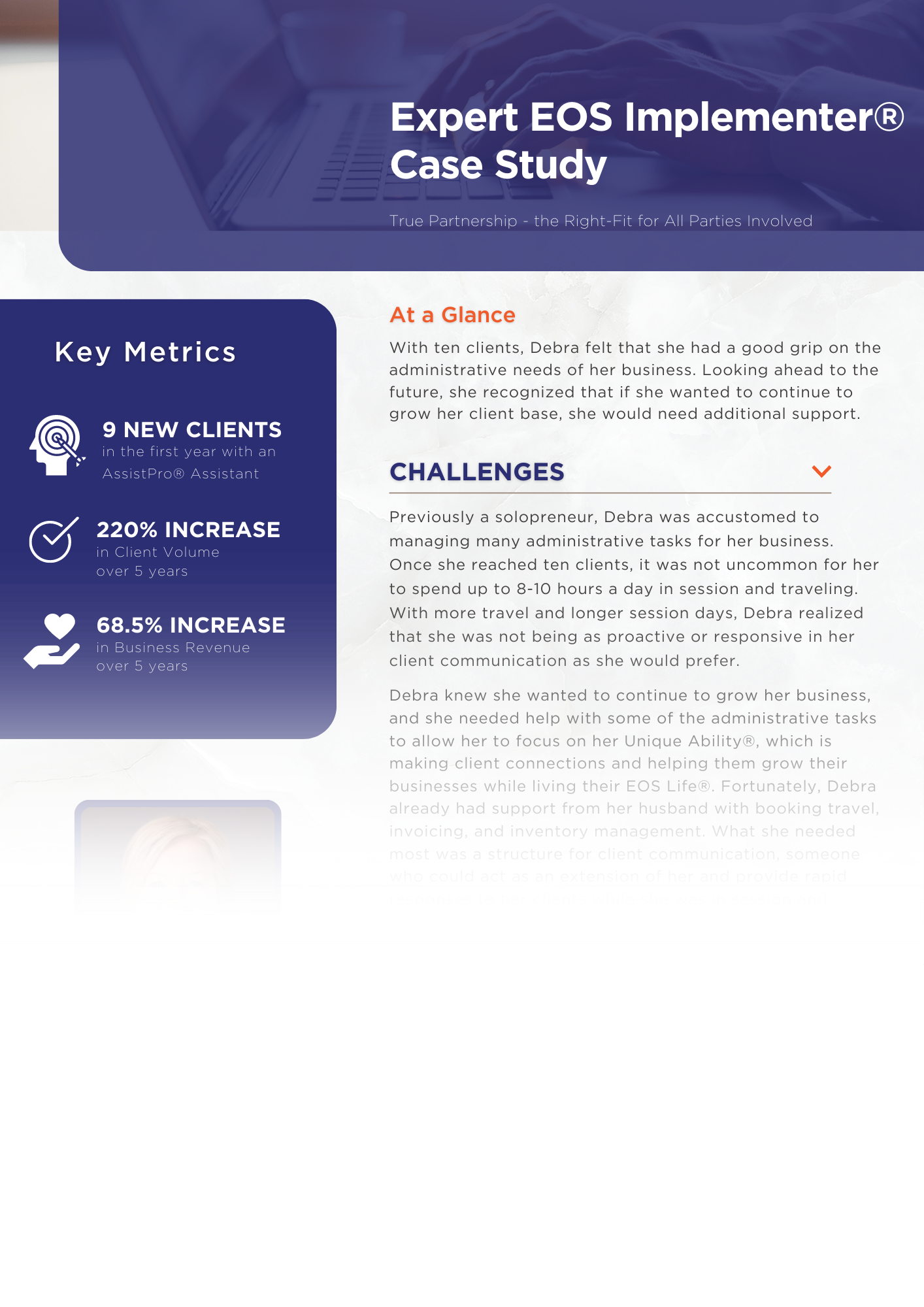 Expert EOS Implementer® Case Study | AssistPro